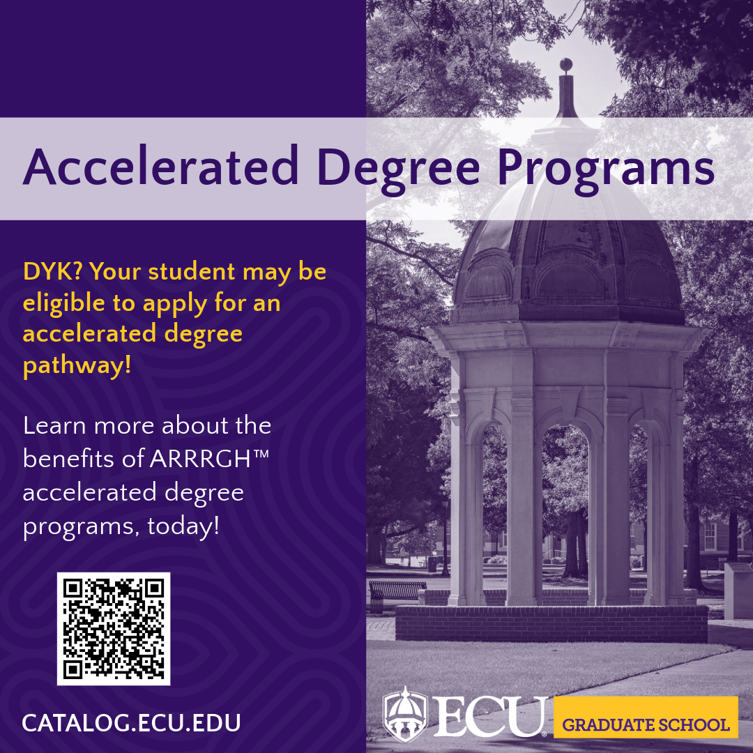 Explore ECU's Accelerated | The ECU Parent and Family Portal