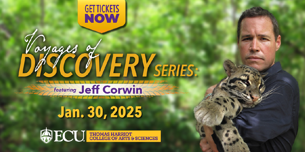 TV Host Jeff Corwin Visits ECU for | The ECU Parent and Family Portal