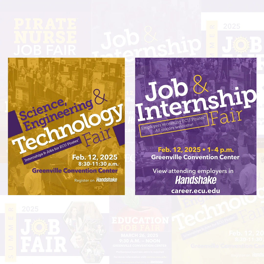 Job Fairs Next Wednesday! | The ECU Parent and Family Portal