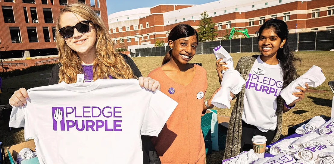 Pledge Purple | The ECU Parent and Family Portal