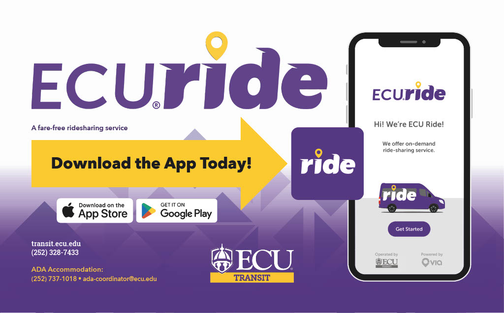ECU Ride - New Transit Option | The ECU Parent and Family Portal