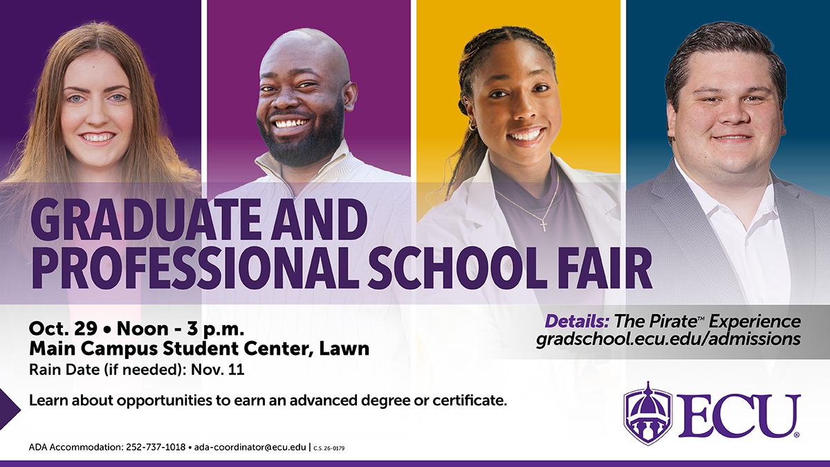 2025 Graduate & Professional School | The ECU Parent and Family Portal